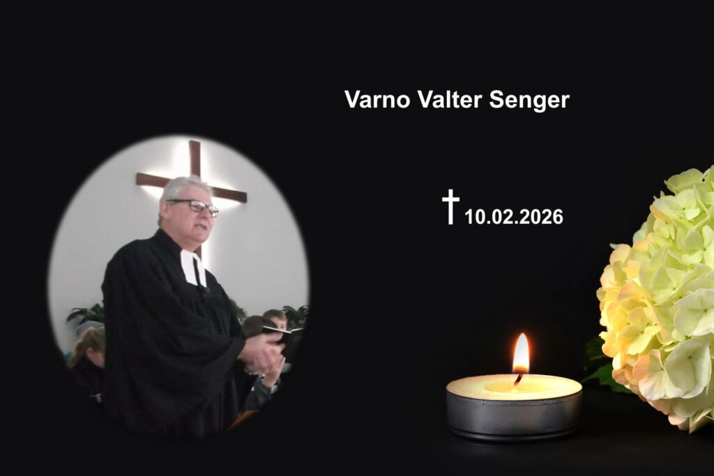 Falecimento do Pastor Varno Valter Senger - Portal Luterano